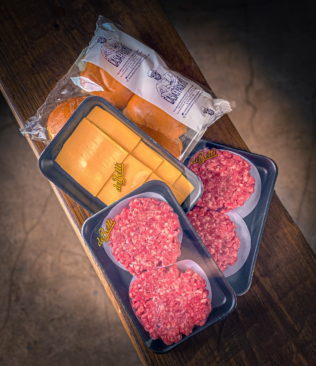 Combo Sheikh Burger 4 Unidades | deBetti Dry Aged